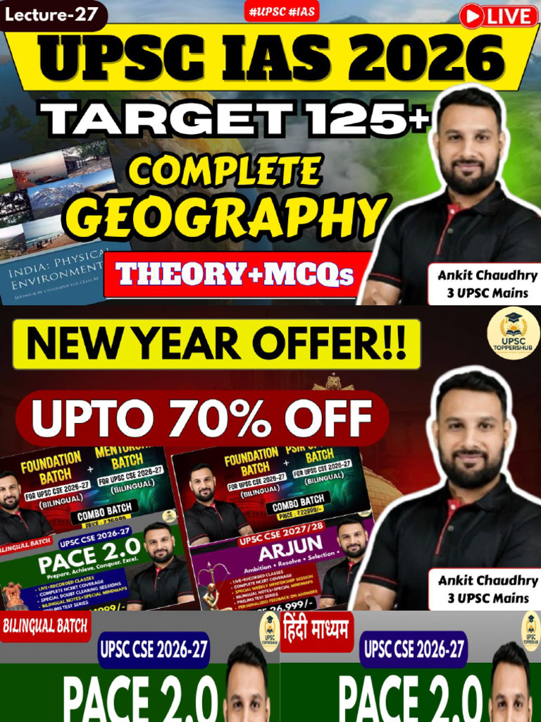 Upsc Geography | PDF