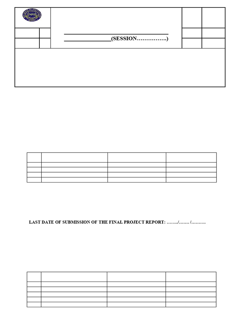 A42 Project Initiation Form | PDF
