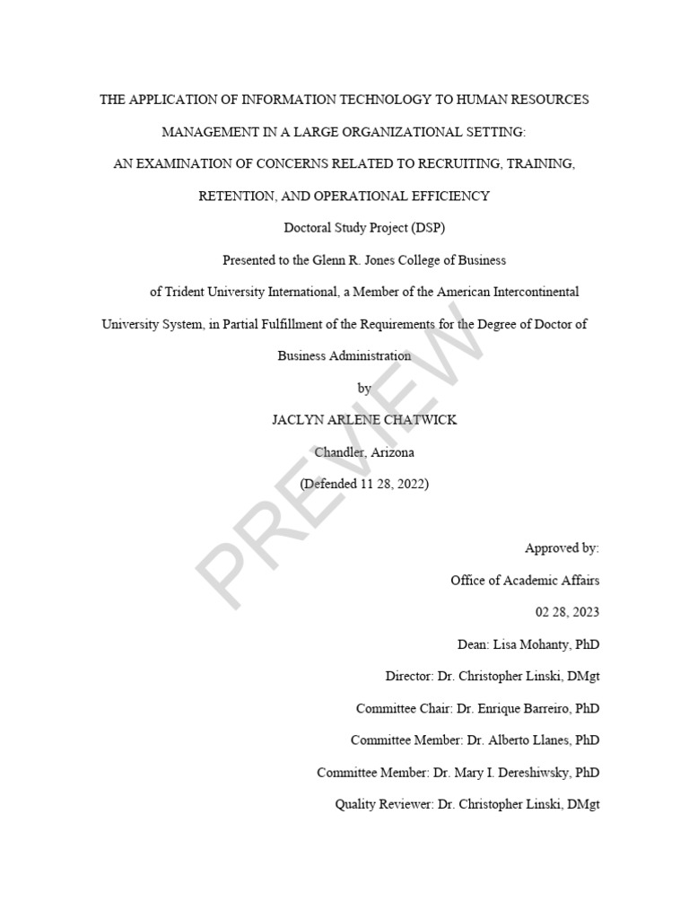 BEAUTY DISS | PDF | Human Resource Management | Employee Retention