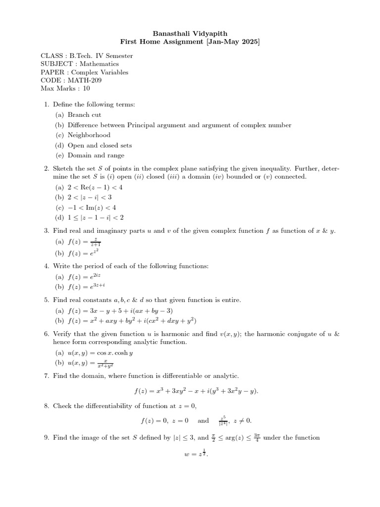 Assignment (1) | PDF