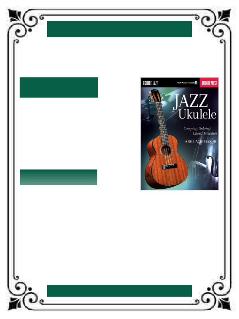 Jazz Ukulele Comping Soloing Chord Melodies Abe Jr Lagrimas eBook fresh ...