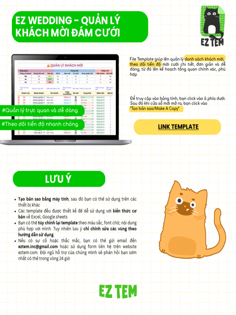 EZ WEDDING Quan Ly Khach Moi Dam Cuoi Ecuqhu | PDF
