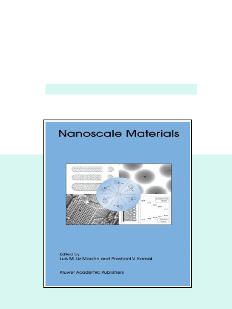 (Ebook) Nanoscale Materials by Luis M. Liz-Marzan ISBN 9780306481086 ...