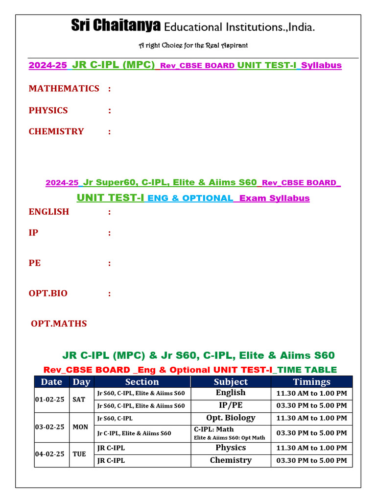 2024-25_jr C-ipl (Mpc) & Jr s60, C-ipl, Elite & Aiims s60_rev_cbse ...