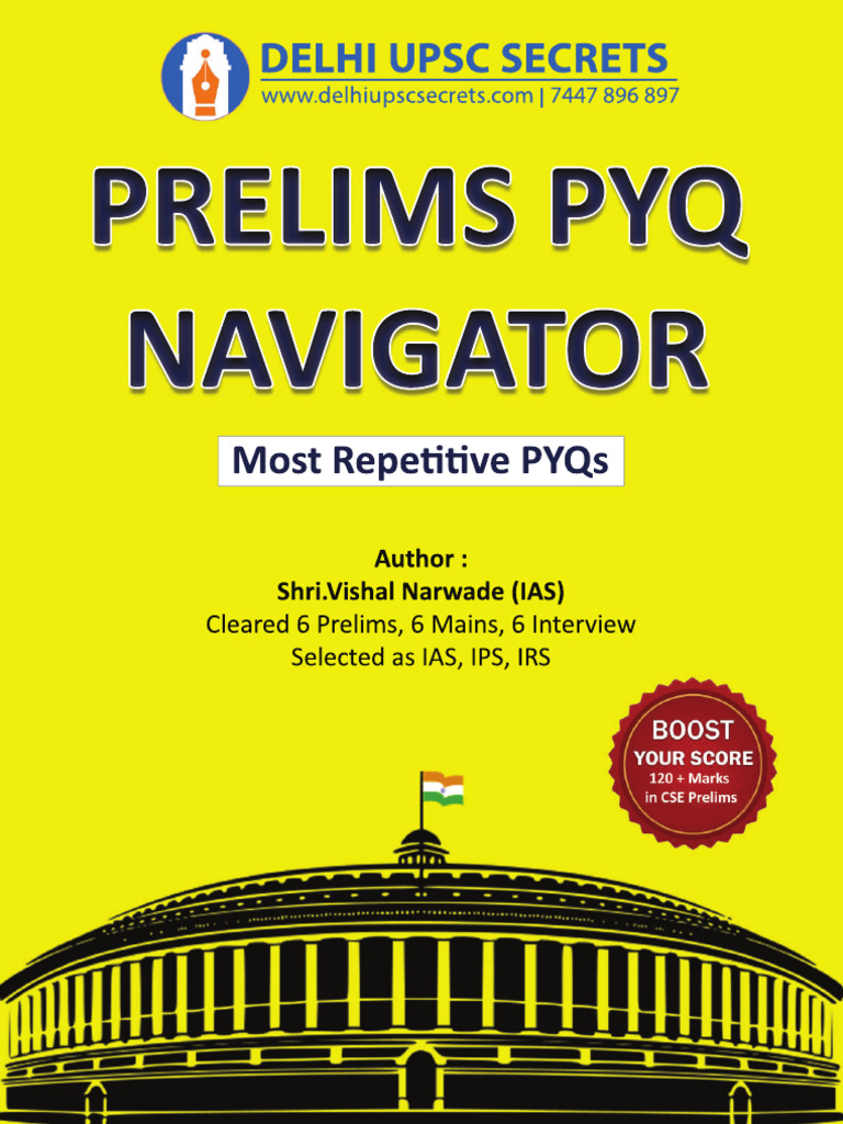 UPSC CSE Prelims PYQ Analysis Guide | PDF