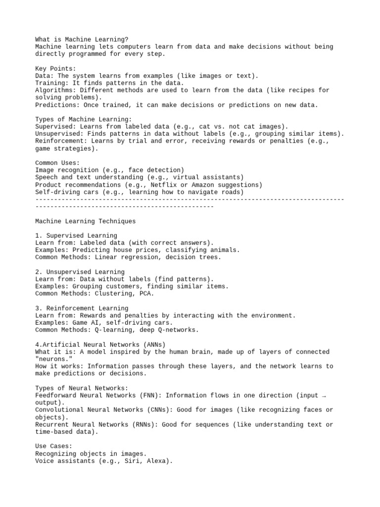 What is Machine Learning | PDF