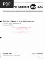 ISO 8062:1994 Casting Tolerances Guide | PDF | International ...