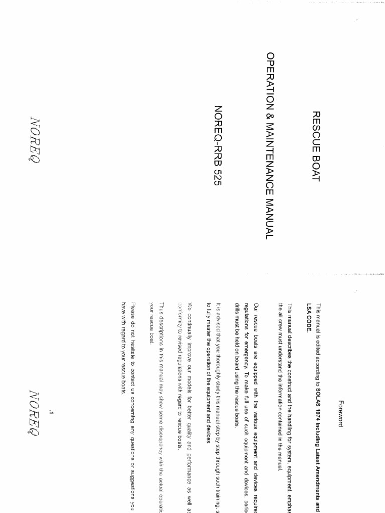 Operation Manual For Boat | PDF
