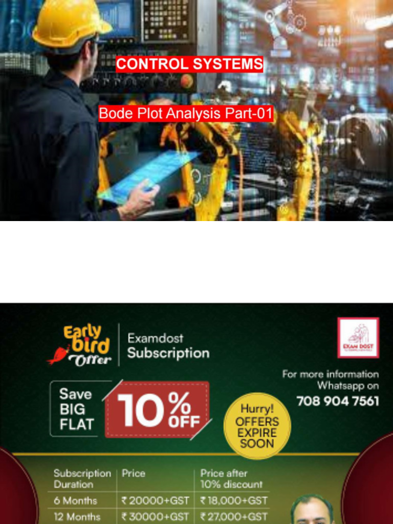 Lecture-02 Bode Plot Part-01 | PDF