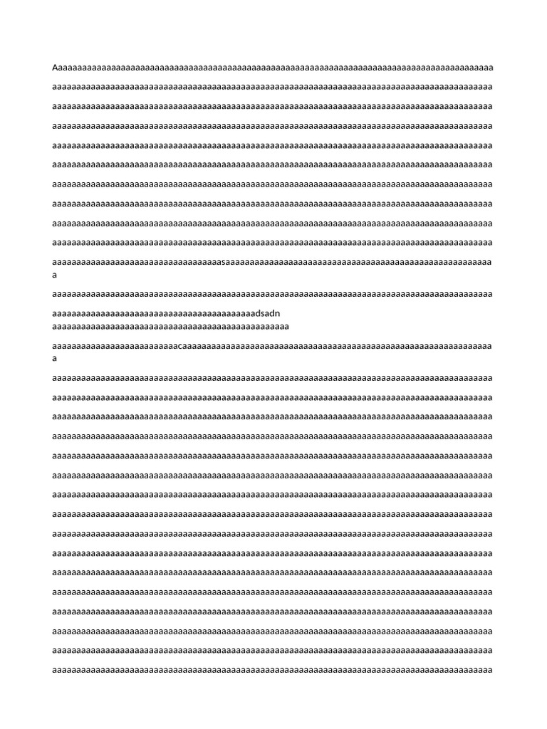 Document of Repeated Text Patterns | PDF