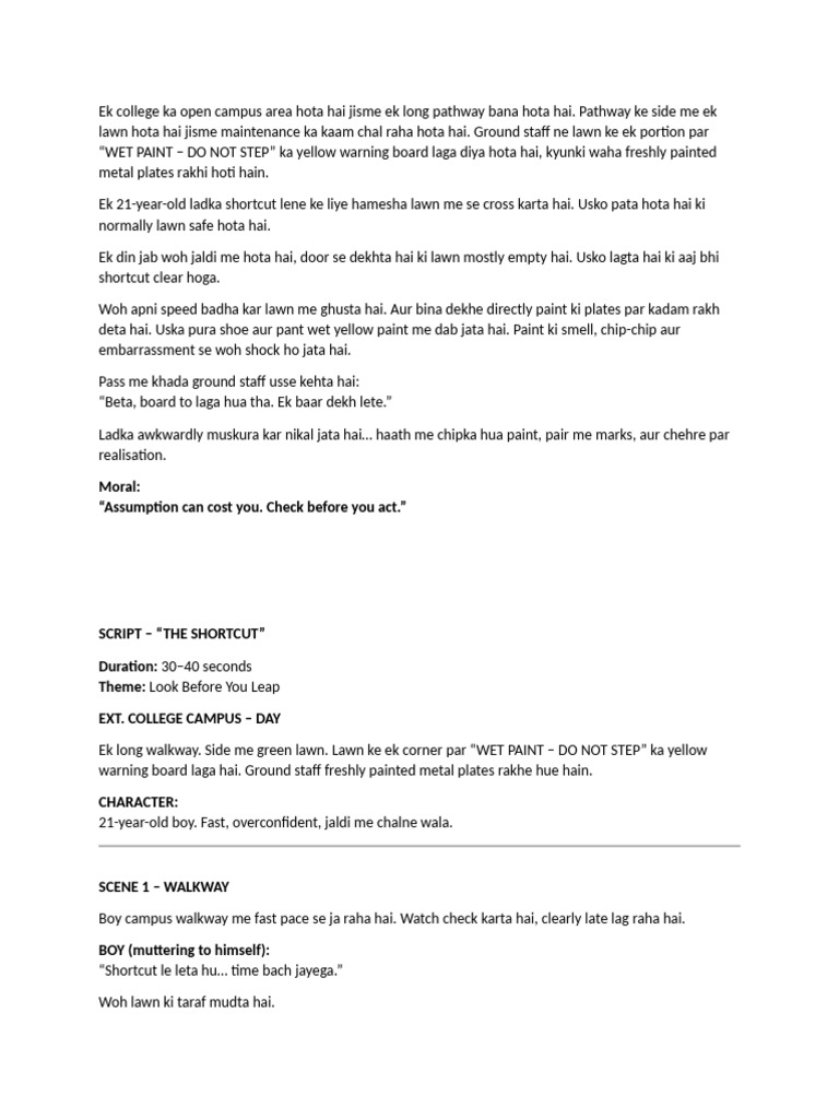 Ek College Ka Open Campus Area Hota Hai Jisme Ek Long Pathway Bana Hota ...