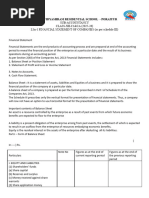 Schedule III Financial Statements Format | PDF