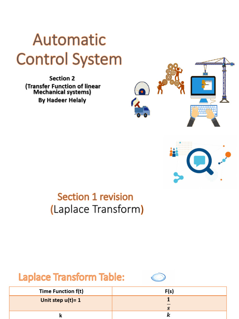 Section 2 Automatic Control | PDF | Mathematical Relations ...