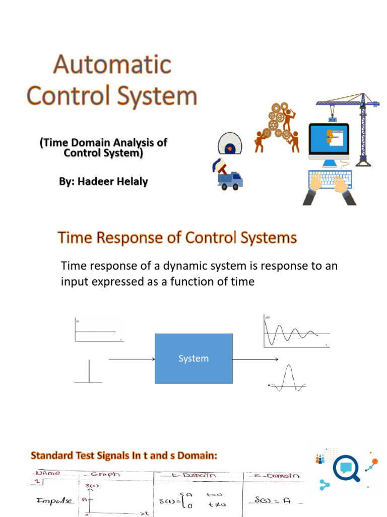 Time Domain Analysis of Control Systems | PDF | Damping | Electrical ...