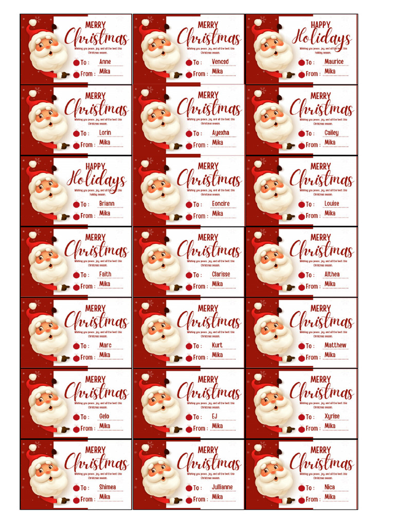 Xmas Card | PDF