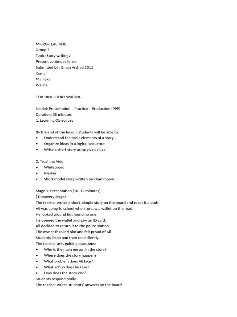 Micro Teaching | PDF | Teachers | Behavior Modification