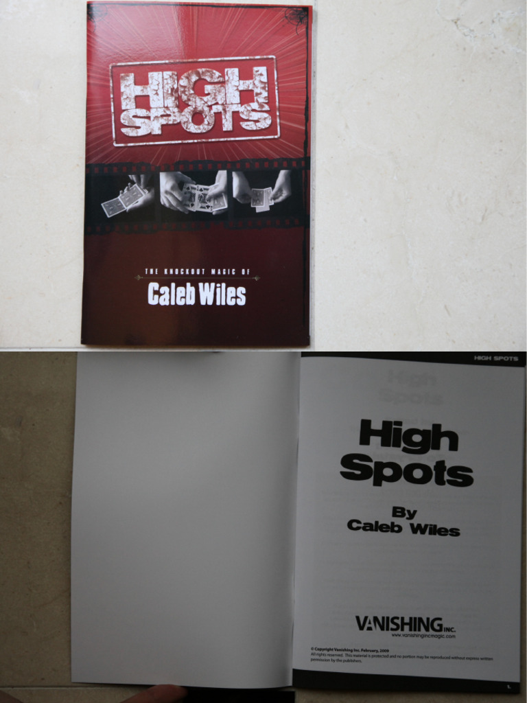 Caleb Wiles - High Spots | PDF