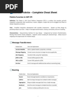 SAP CPI Palette Functions Overview | PDF