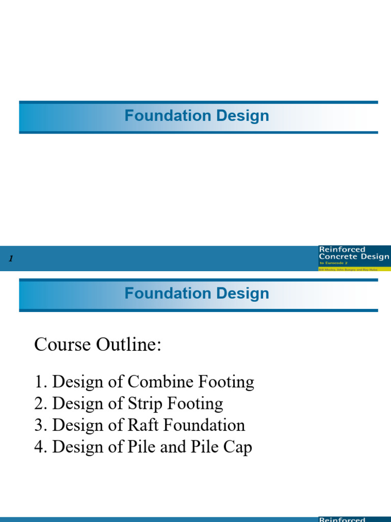 5. Foundation Design (Editted) | PDF | Column | Foundation (Engineering)