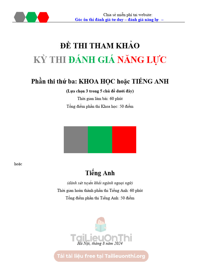 Đề Vip 18 - Thi Thử Hsa 2025 Form Mới - Môn Sinh Học - HS | PDF