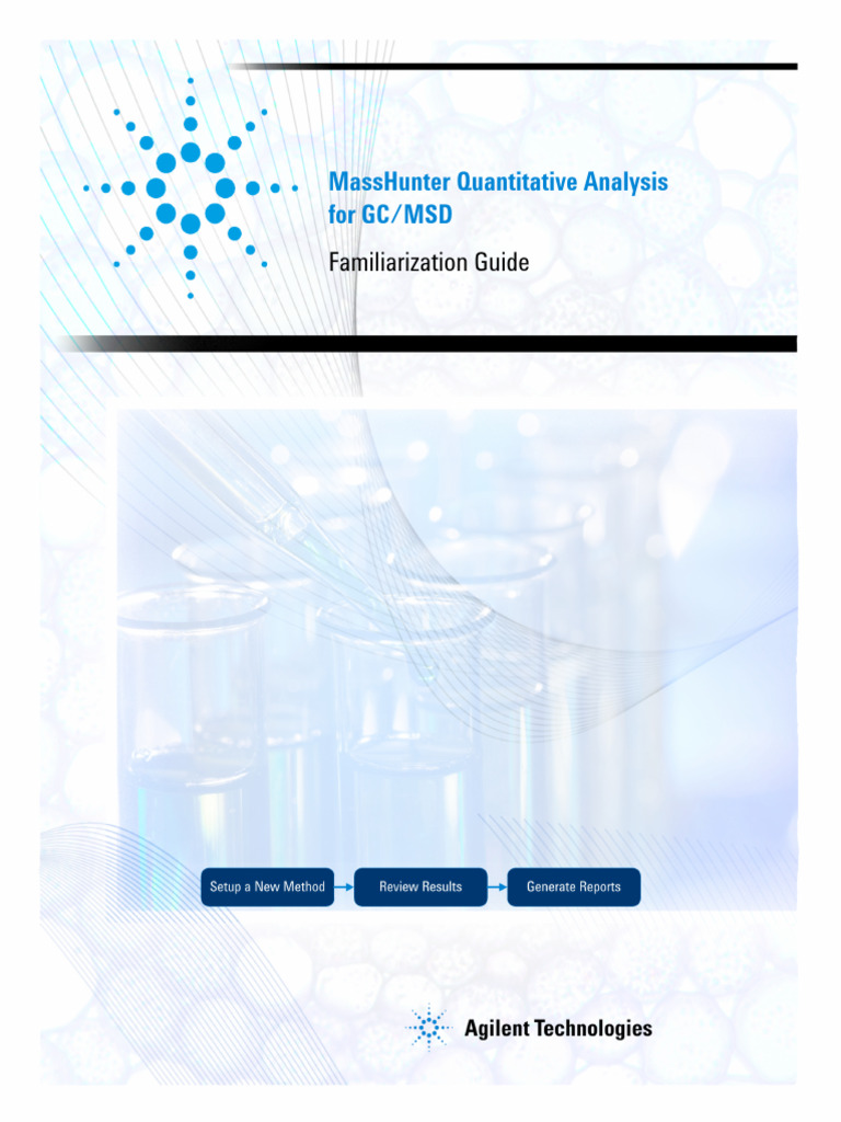 MassHunter GC/MSD Analysis Guide | PDF | Computer File | Gas ...
