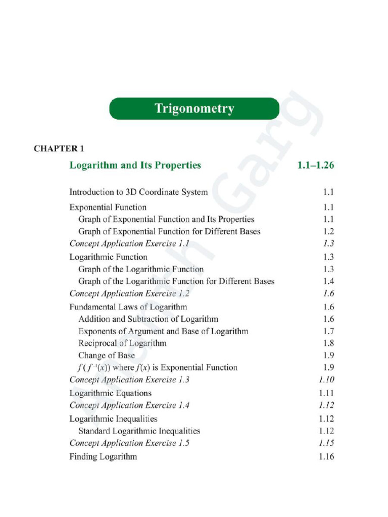 Cengage Trigonometry 2024 Compressed Compress | PDF
