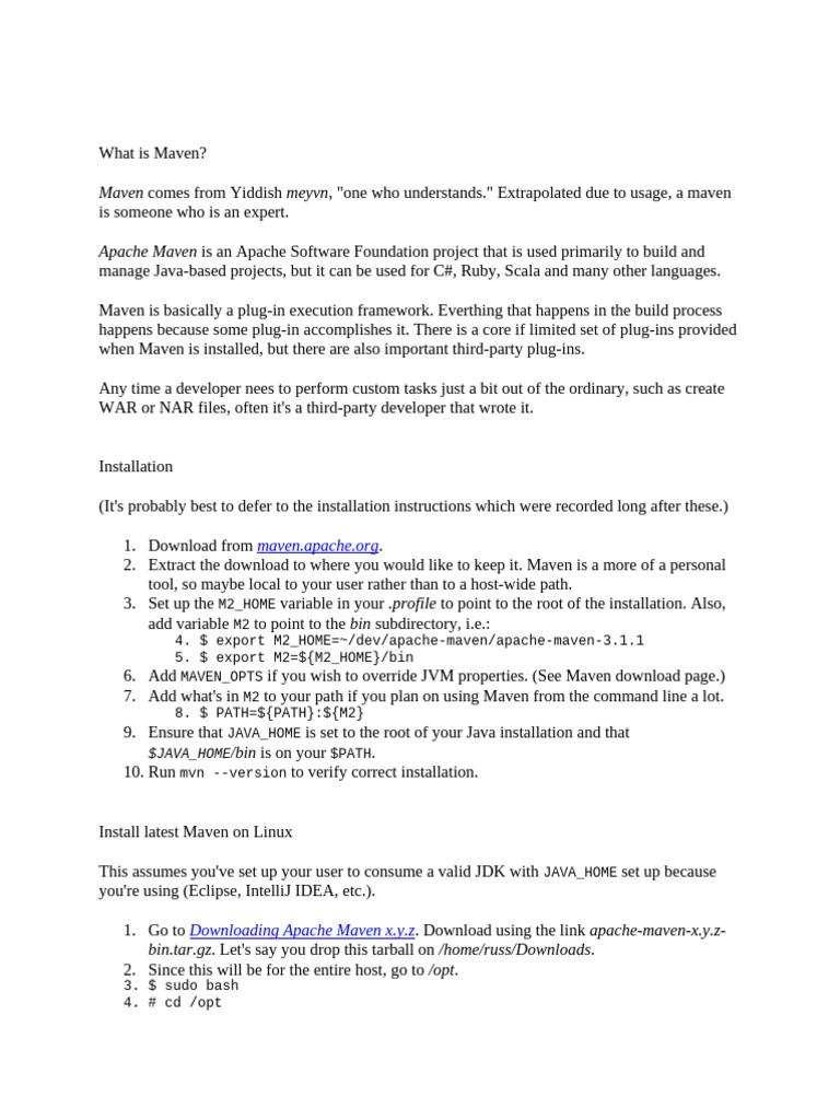 Maven All in One-practise | PDF | Software Engineering | Software