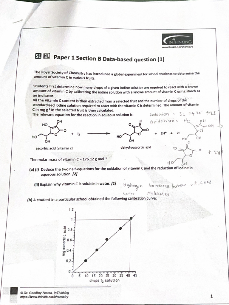 Paper 1b Thinkib | PDF