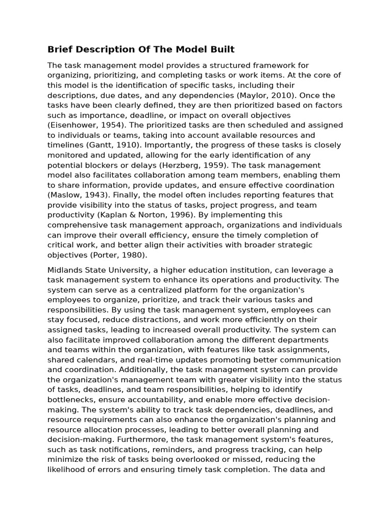 The Task Management System | PDF | Cloud Computing | World Wide Web