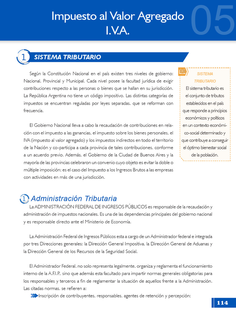 Guía Completa sobre el IVA en Argentina | PDF | Impuesto al valor ...