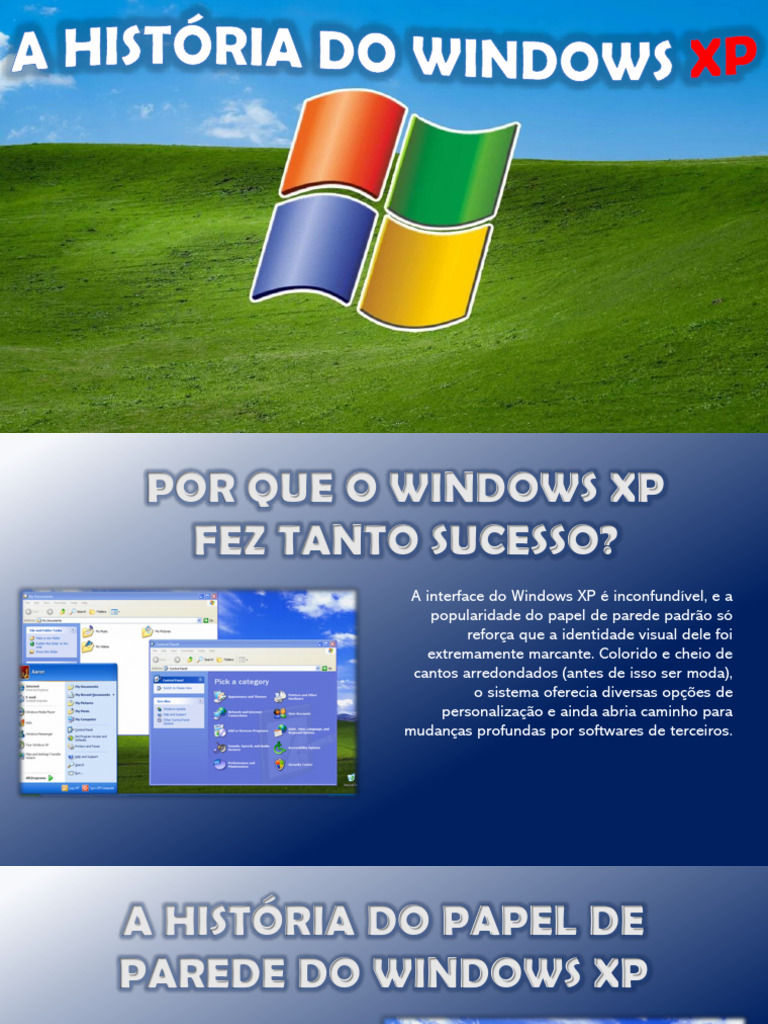 A História Do Windows XP | PDF