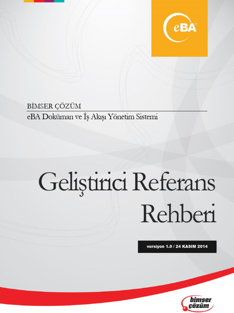 Gelistirici Referans Rehberi | PDF