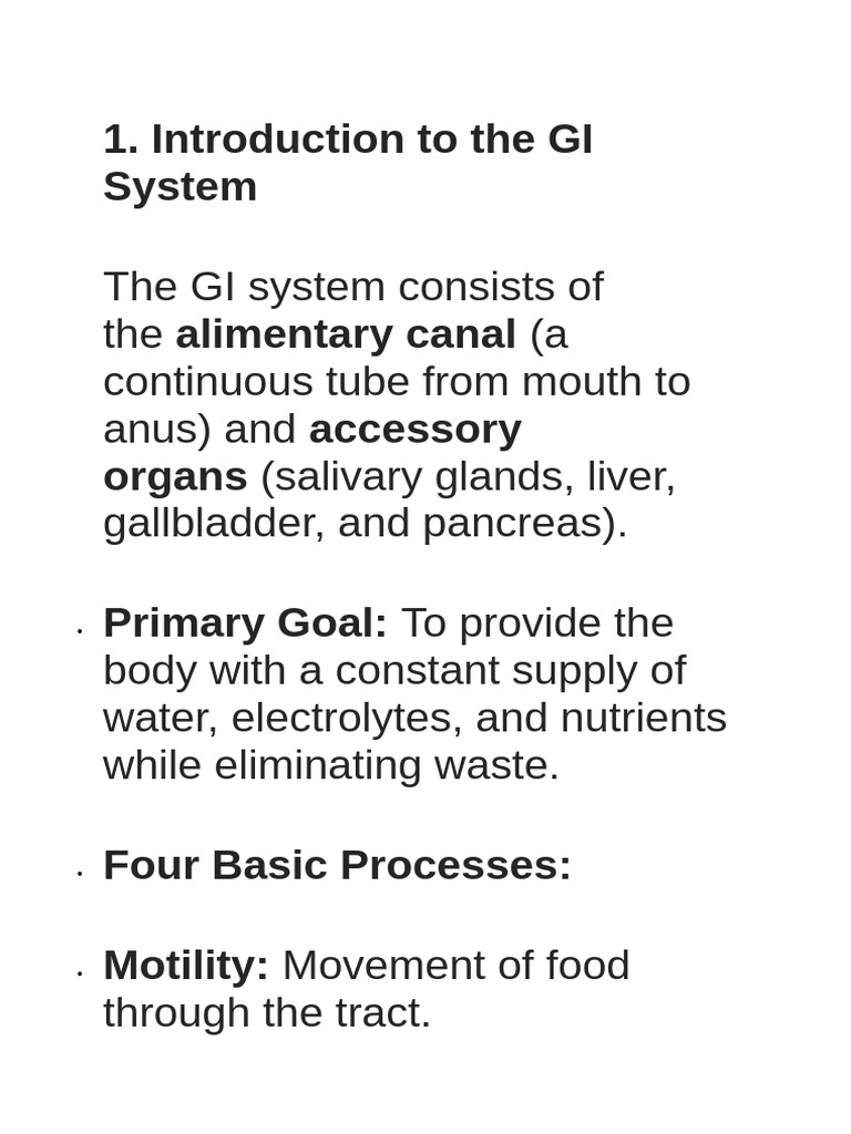 GIT Lecture 1st Year - 102739 | PDF | Gastrointestinal Tract | Small ...