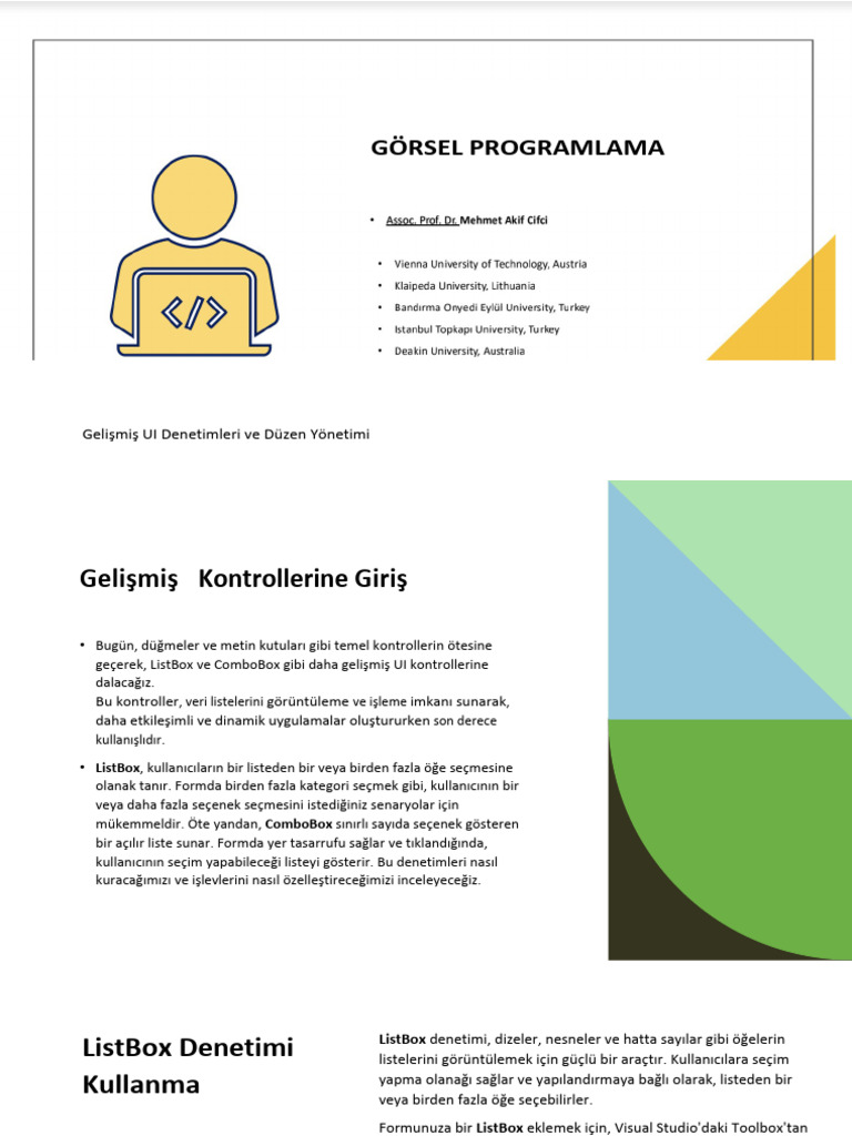 Visual Programming Week4 Tr | PDF