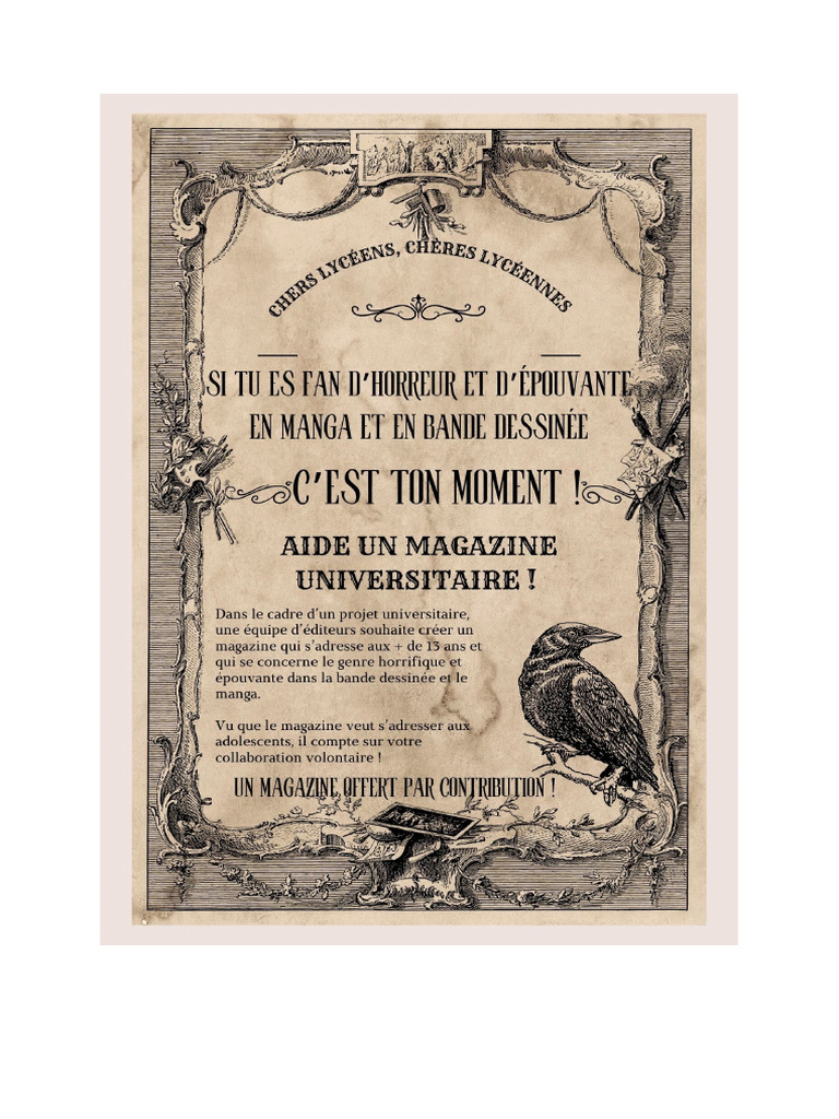 Flyer Projet Magazine | PDF