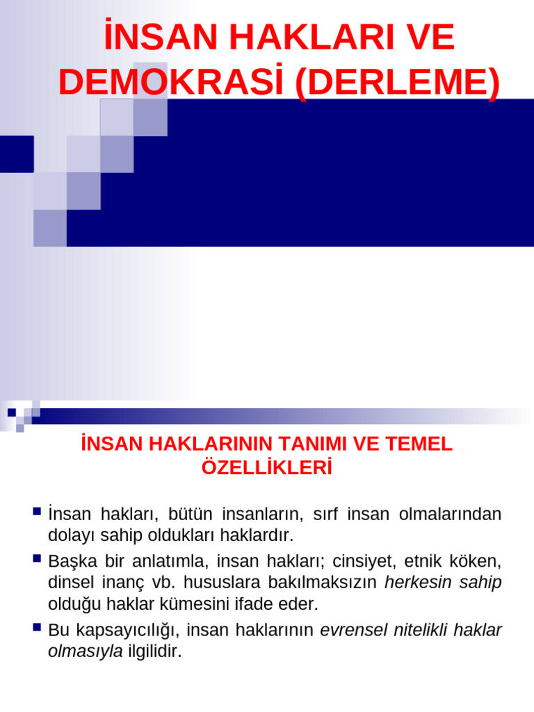 Insan Haklari 12062017 | PDF