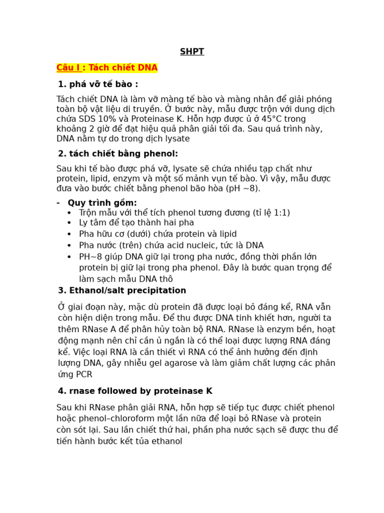 SHPT 2 | PDF