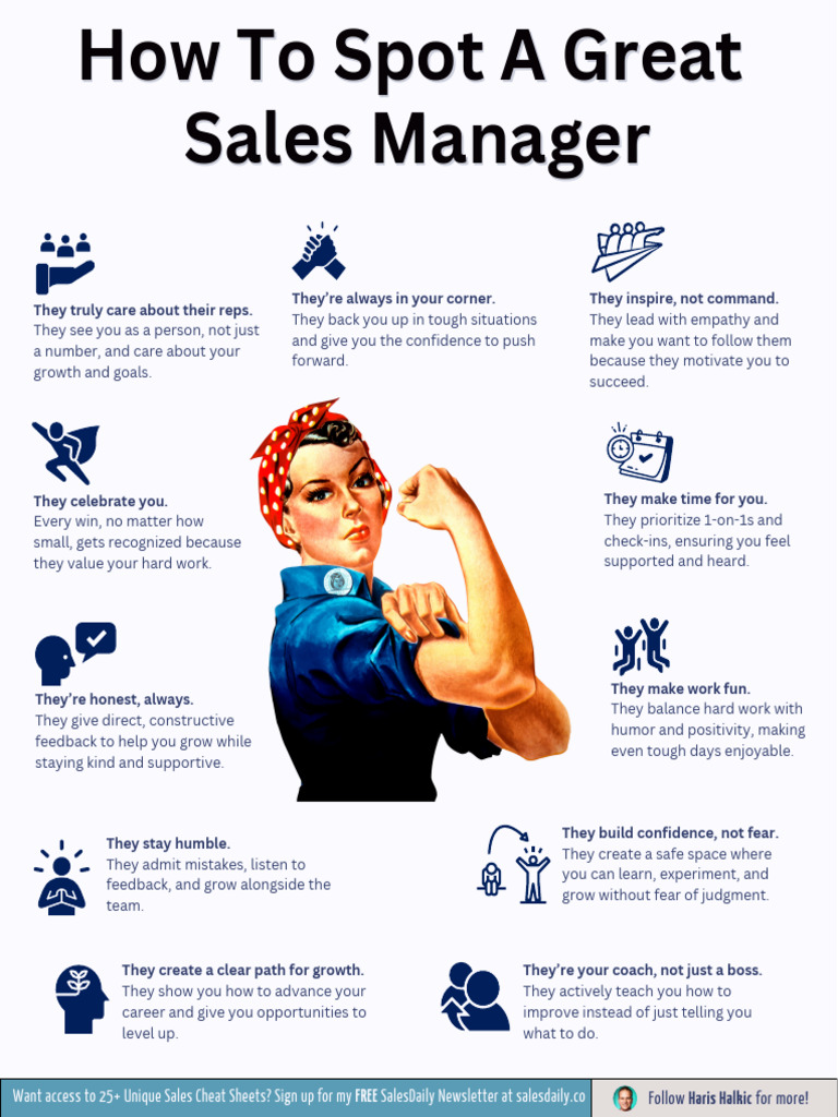 How to Spot a Great Sales Manager | PDF | Psychology
