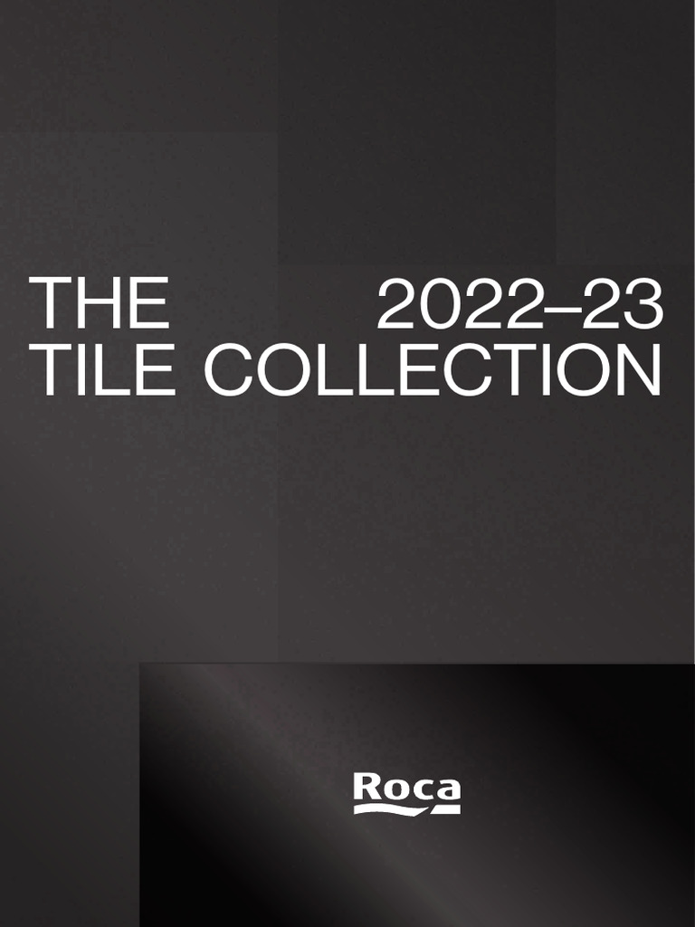 The-2022-23-Tile-Collection_Roca | PDF | Materiales naturales