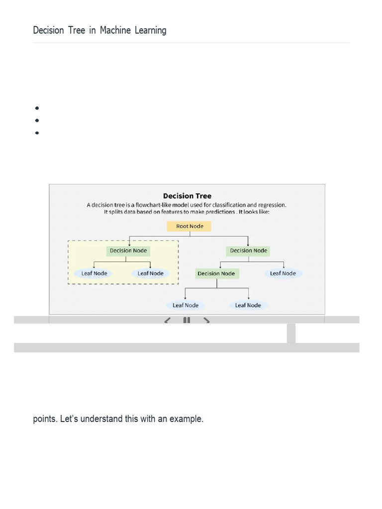 Decision Tree in Machine Learning | PDF | Algorithms | Theoretical ...