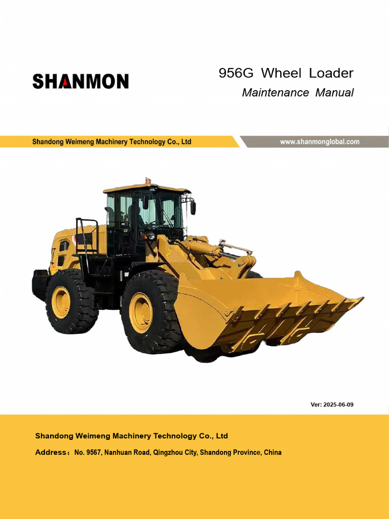956G-Wheel-Loader-Maintenance-Manual | PDF | Battery Charger | Road
