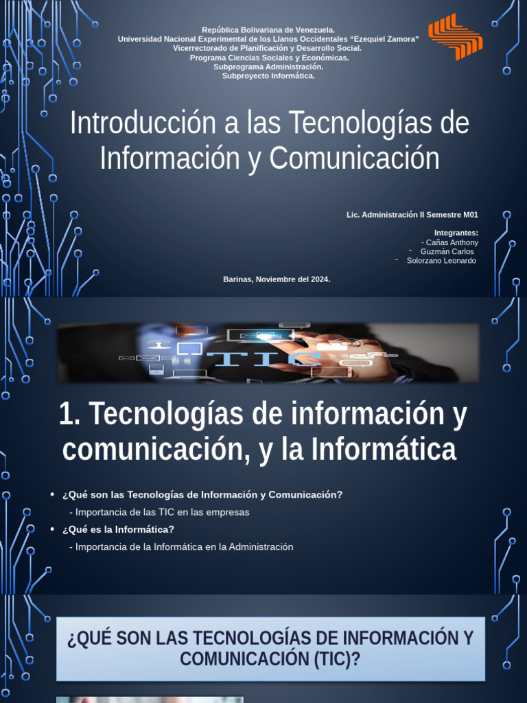 Introducción a TIC e Informática en Administración | PDF ...