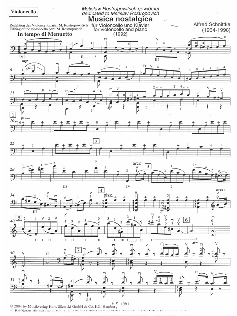 Schnittke Music A Nostalgic A | PDF