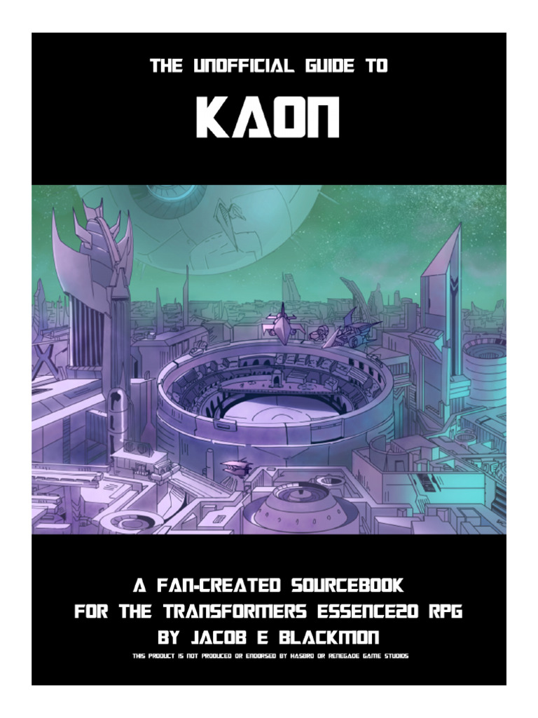 KAON! | PDF | Transformers (Franchise)