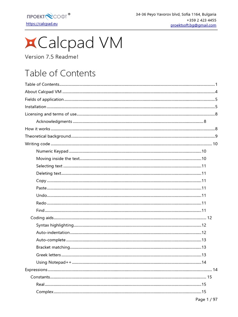 Calcpad Tutorial | PDF