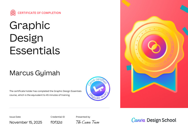 Marcus Gyimah Graphic Design Essentials Certificate 20251115 164053 ...