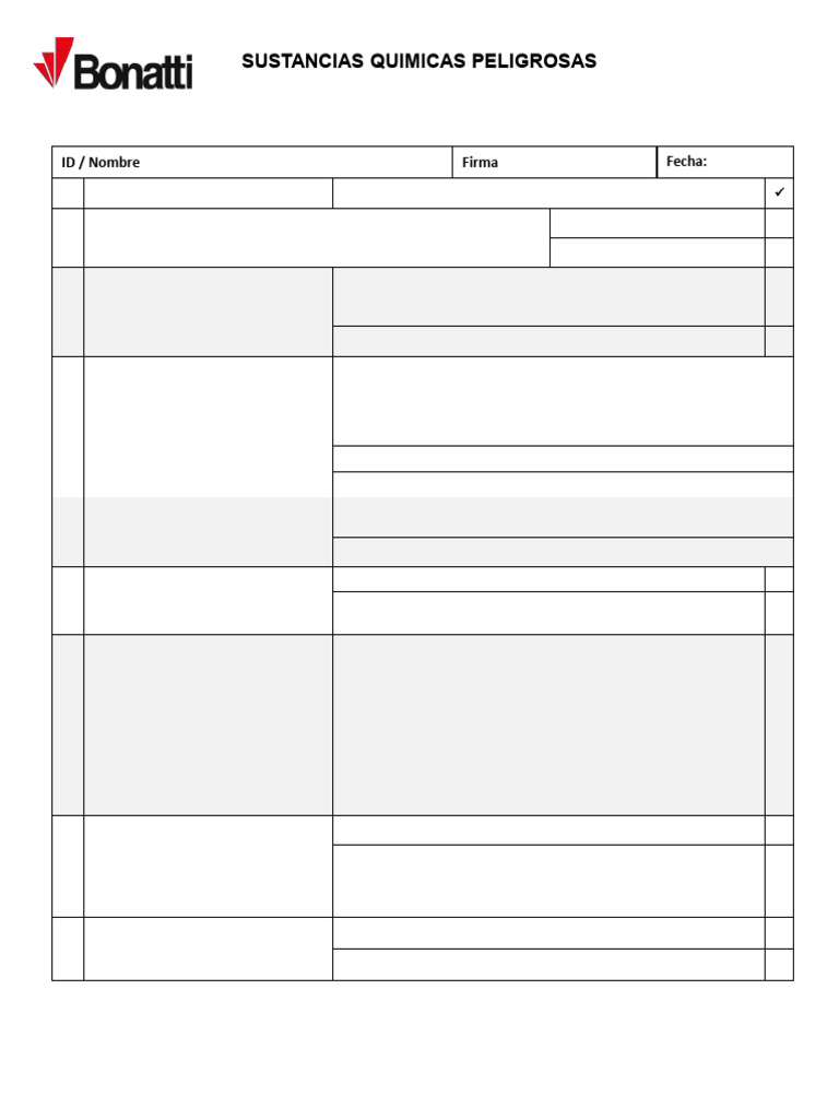 Anexo 12.1 Sustancias Químicas Peligrosas (2) | PDF | Residuos peligrosos