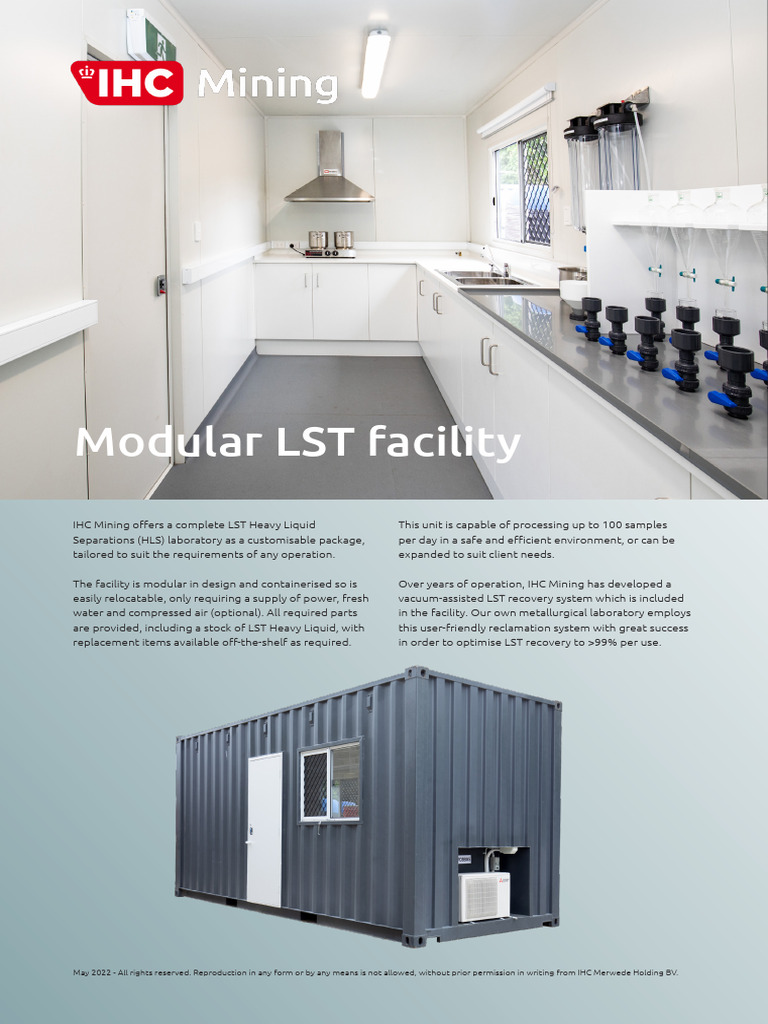 Modular LST Heavy Liquid Facility | PDF | Liquids | Materials