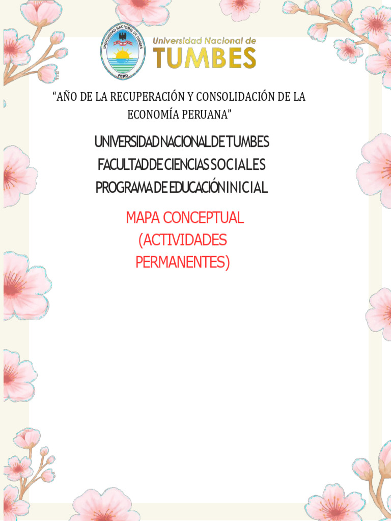 Mapa Conceptual Activdades Permanets | PDF