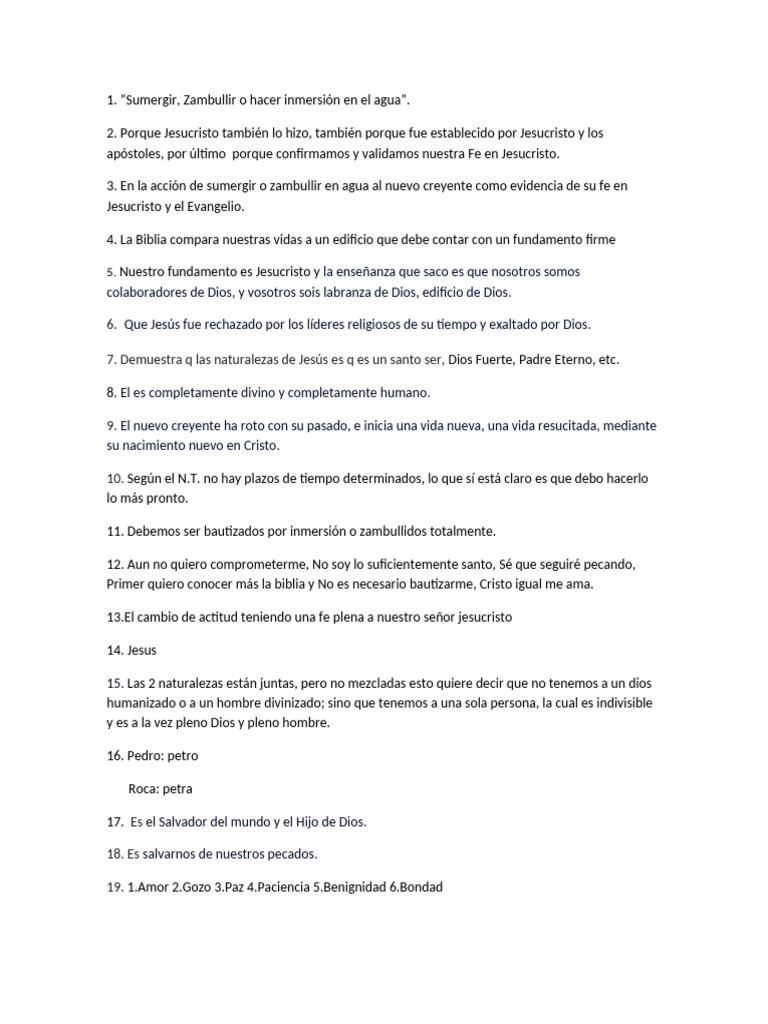 Demuestra Q Las Naturalezas de Jesús Es Q Es Un Santo Ser, - 9. - 10 | PDF